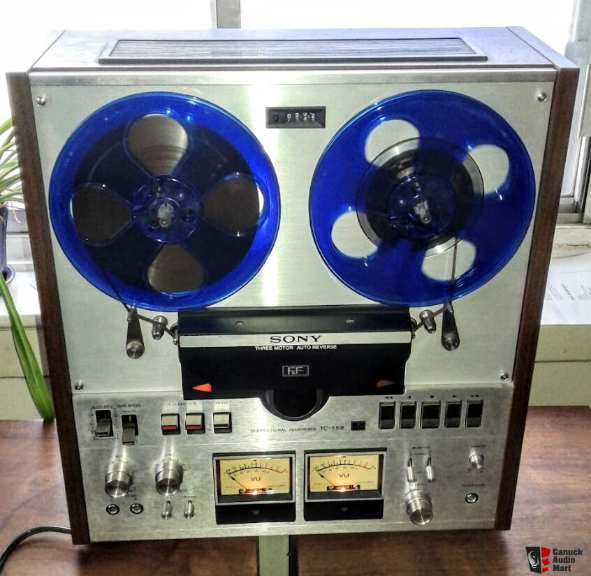 TC-558 Bi-Directional Reel to Reel Tape Recorder 7 Inch format SALE ...
