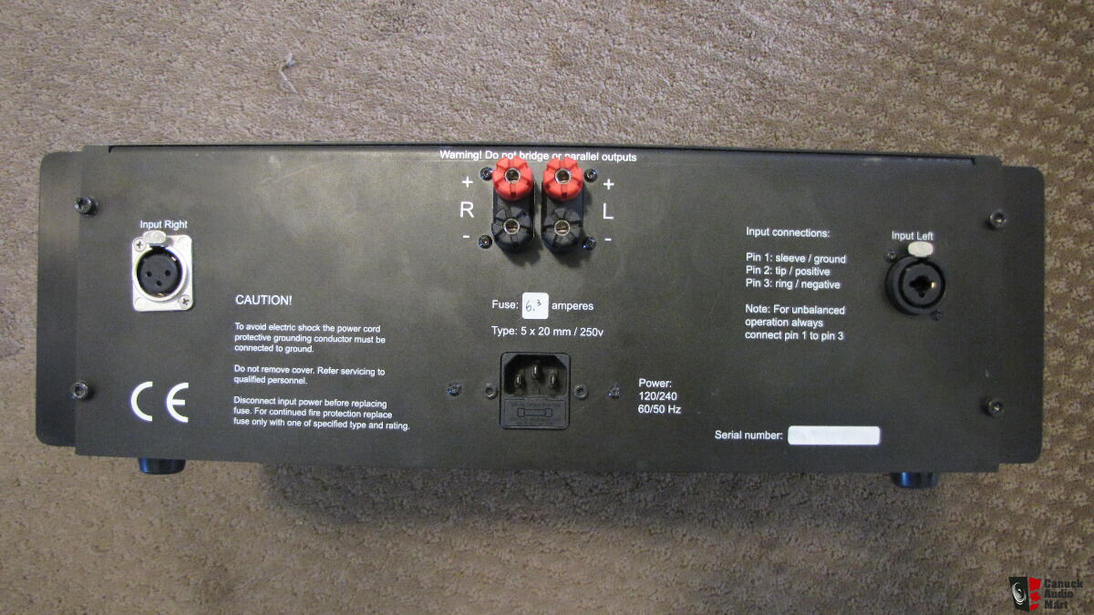 200WPC stereo audio amplifier Photo #4656439 - US Audio Mart