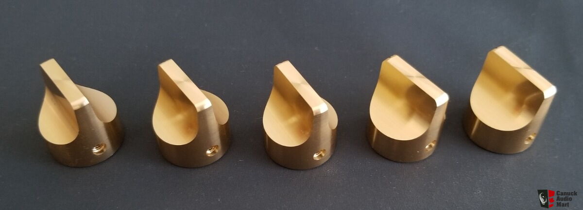 Solid Metal Audio control Knobs - Super nice for DIY preamp made in ...