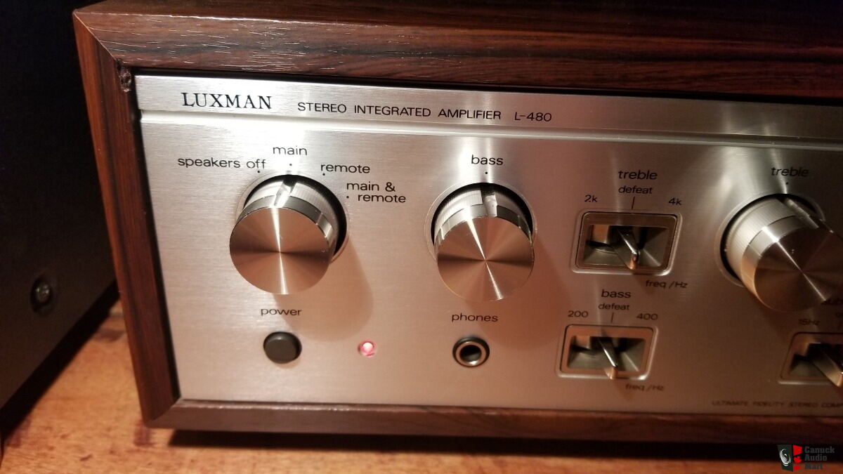 Luxman L-480 Integrated Amplifier Photo #4657344 - US Audio Mart