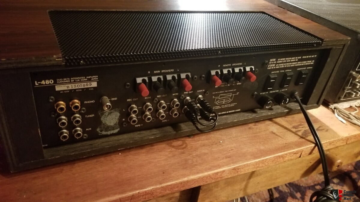 Luxman L-480 Integrated Amplifier Photo #4657344 - US Audio Mart
