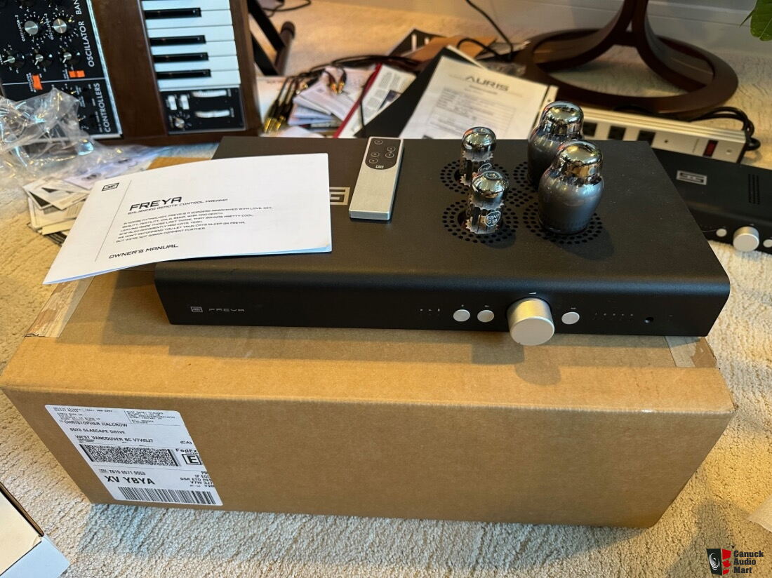 Schiit Audio FREYA+ Preamp w/LISST Quad + Matched pair Psvane & Tung ...