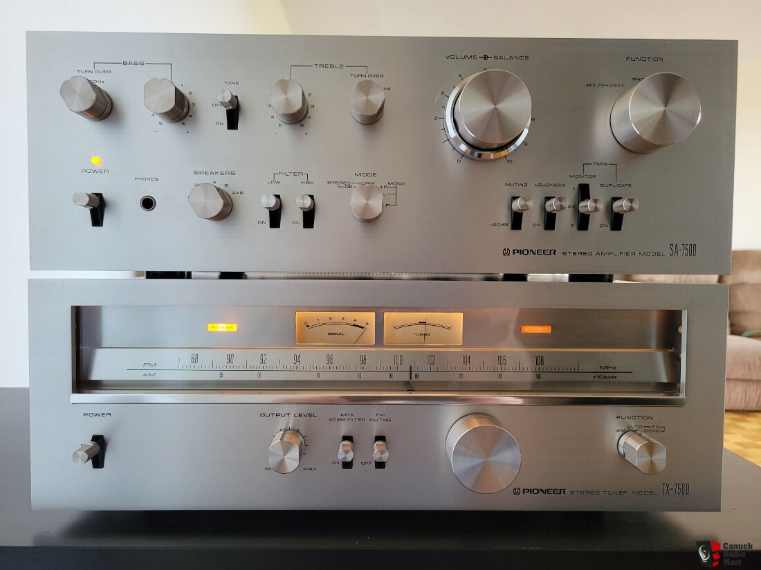 Pioneer SA-7500 & Pioneer TX-7500 Photo #4659890 - Canuck Audio Mart