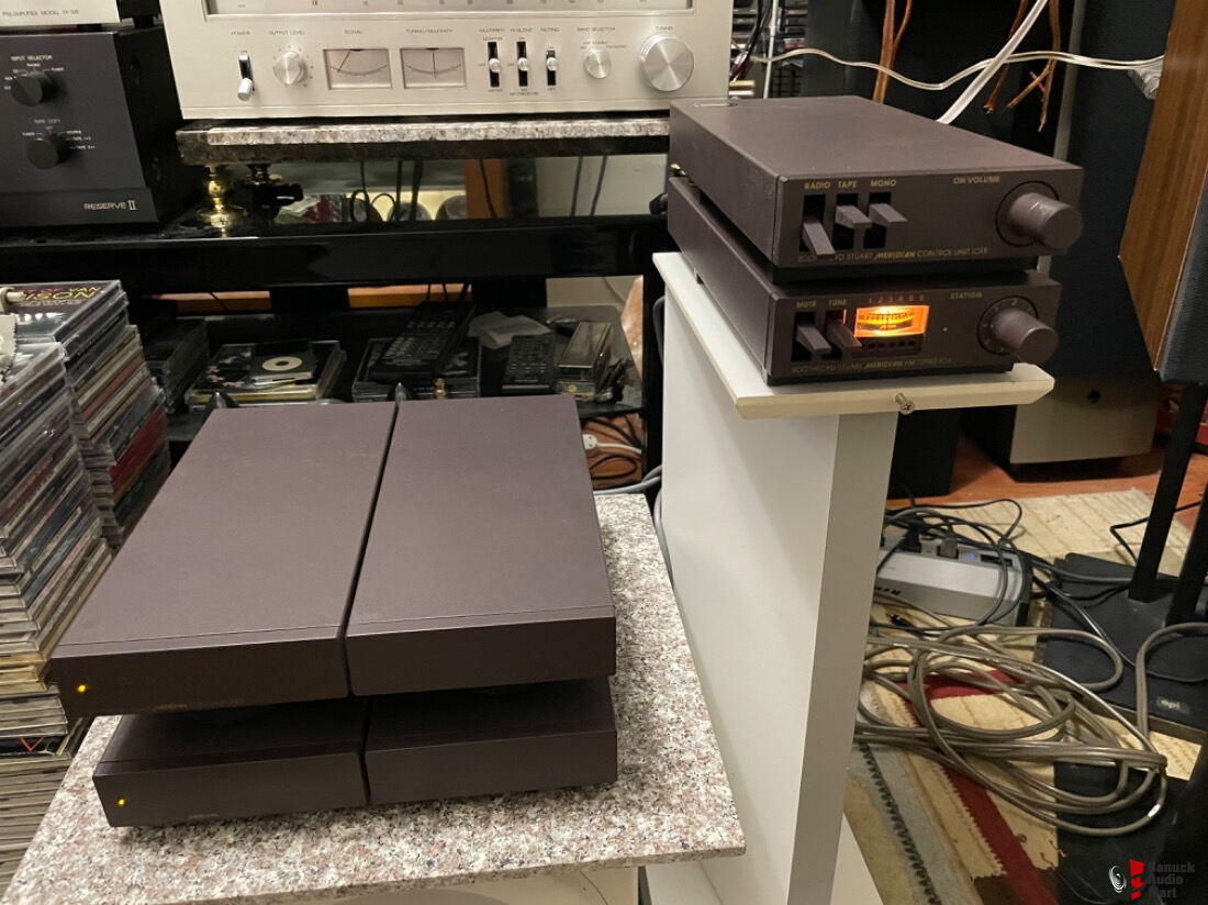 Meridian 101 104 and 105 mono blocks Photo #4659906 - US Audio Mart