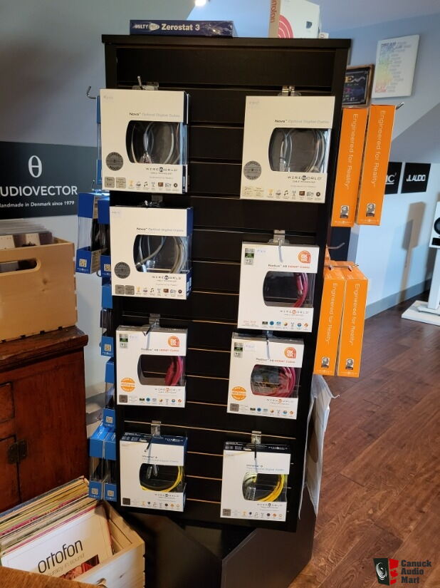 Wire World Solstice 8 speaker cable 8 foot in length and others on sale ...