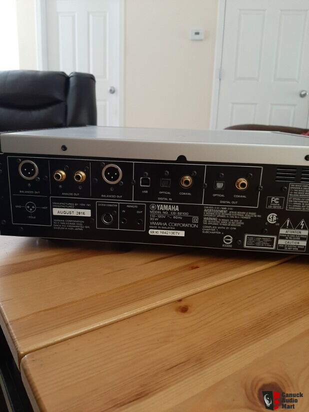 Yamaha CD Player CD2100S (silver) Photo #4661105 - Canuck Audio Mart