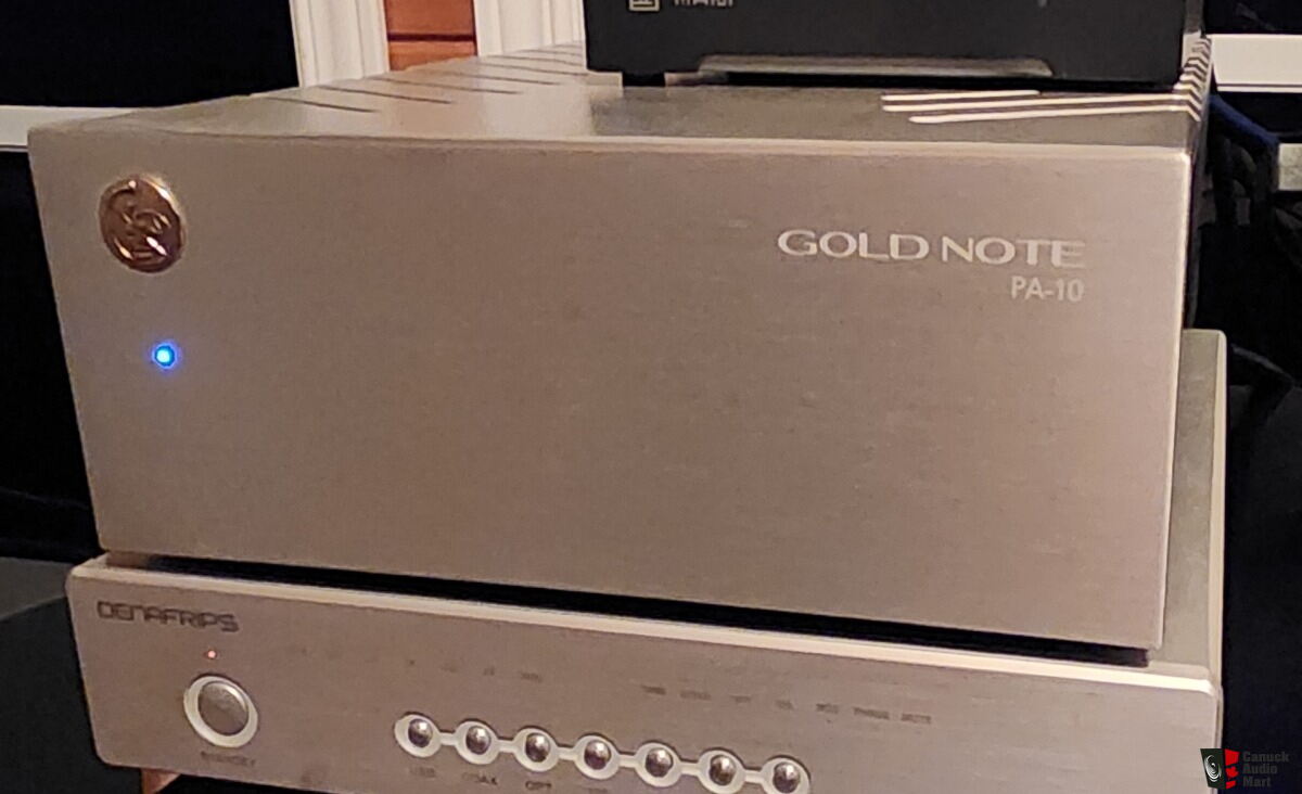 Gold Note PA-10 Power Amplifier For Sale - US Audio Mart