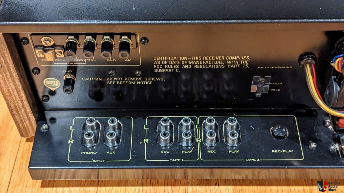 Pioneer SX-650 Stereo Receiver/ Amplifier and Power supply Re-Capped ...