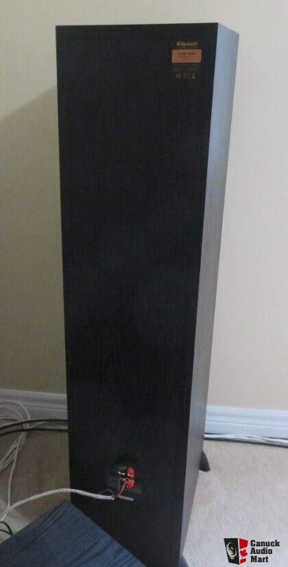 2 Klipsch Synergy Black Label F300 Towers and 2 Sub100 Subwoofers Photo ...