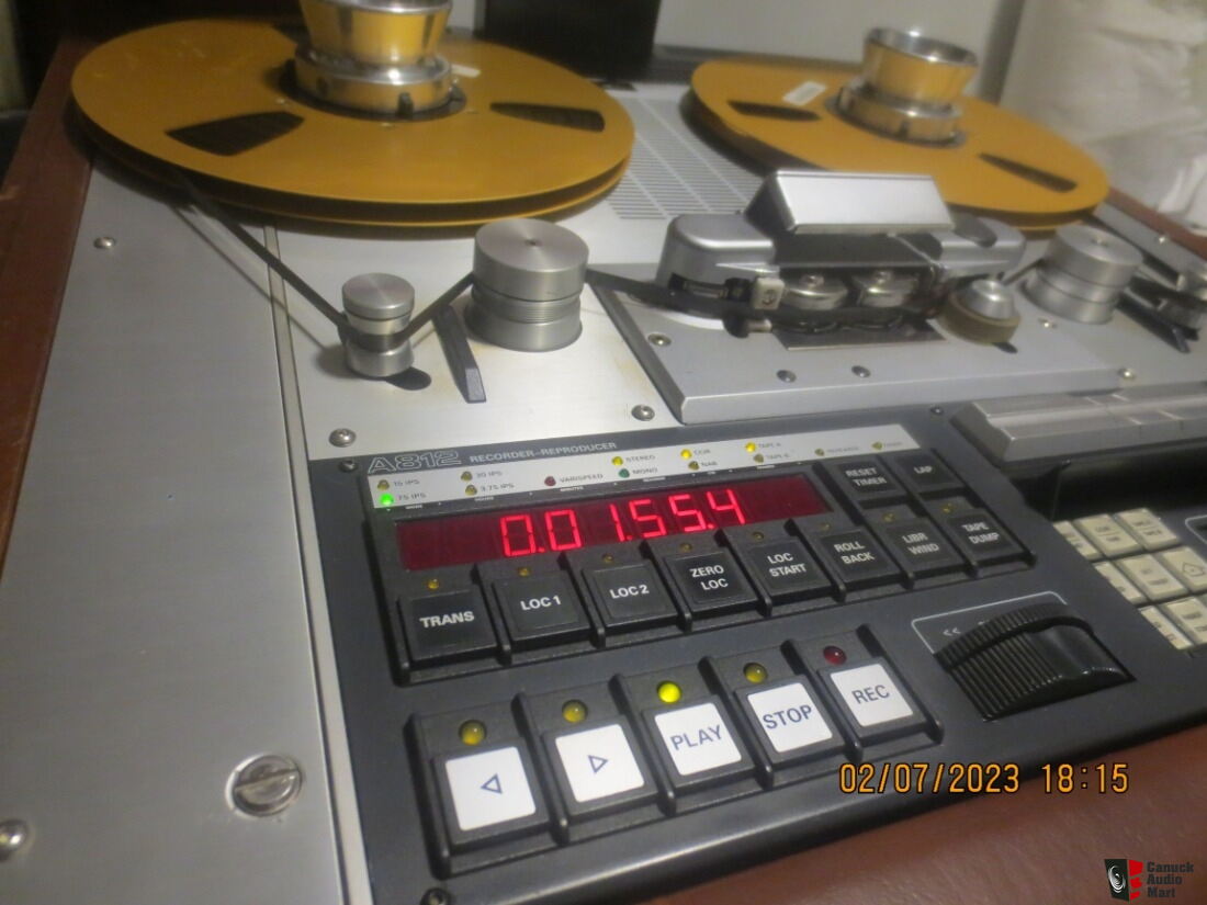 Studer A 812 IN EXCELLENT TO MINT Condition Photo #4663395 - US Audio Mart