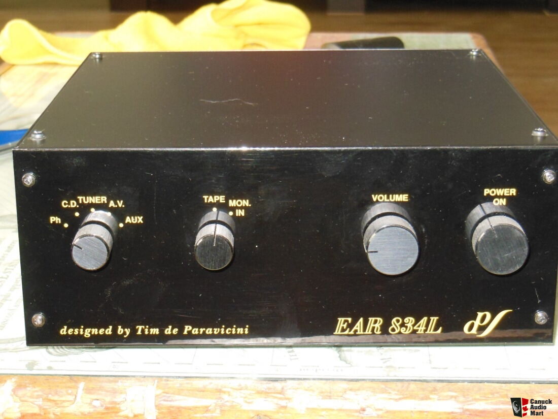 E.A.R. 834L Pre Amp ***Asking Price Drop Photo #4664082 - US Audio Mart