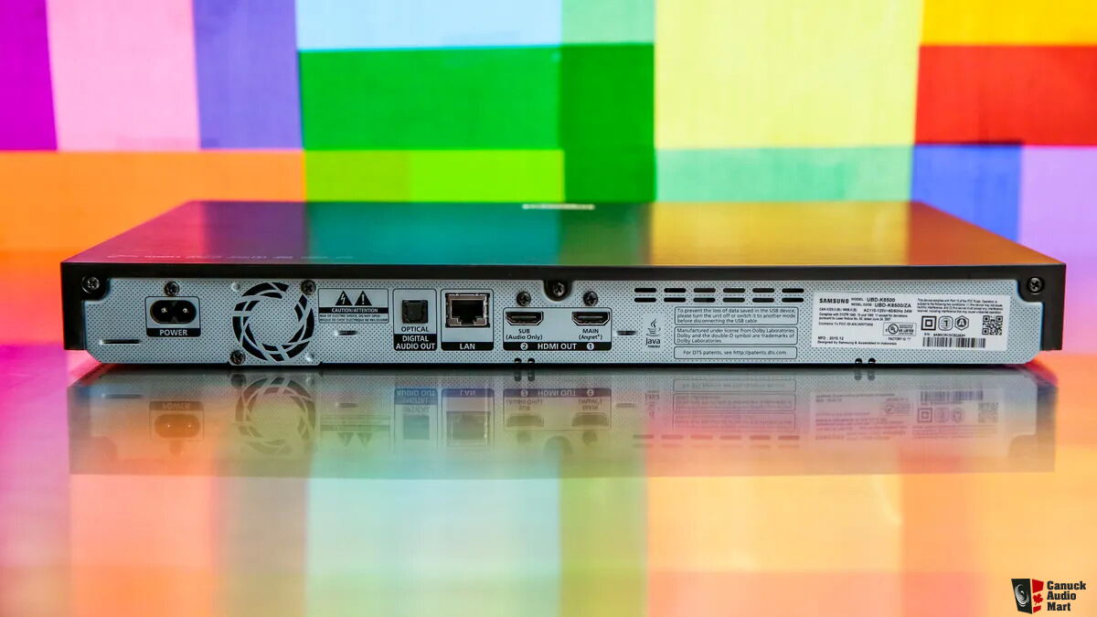Samsung UBD-K8500 Ultra HD Blu-ray Player Photo #4667407 - US Audio Mart