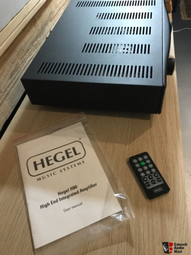 Hegel H80 integrated amplifier Photo #4668305 - US Audio Mart