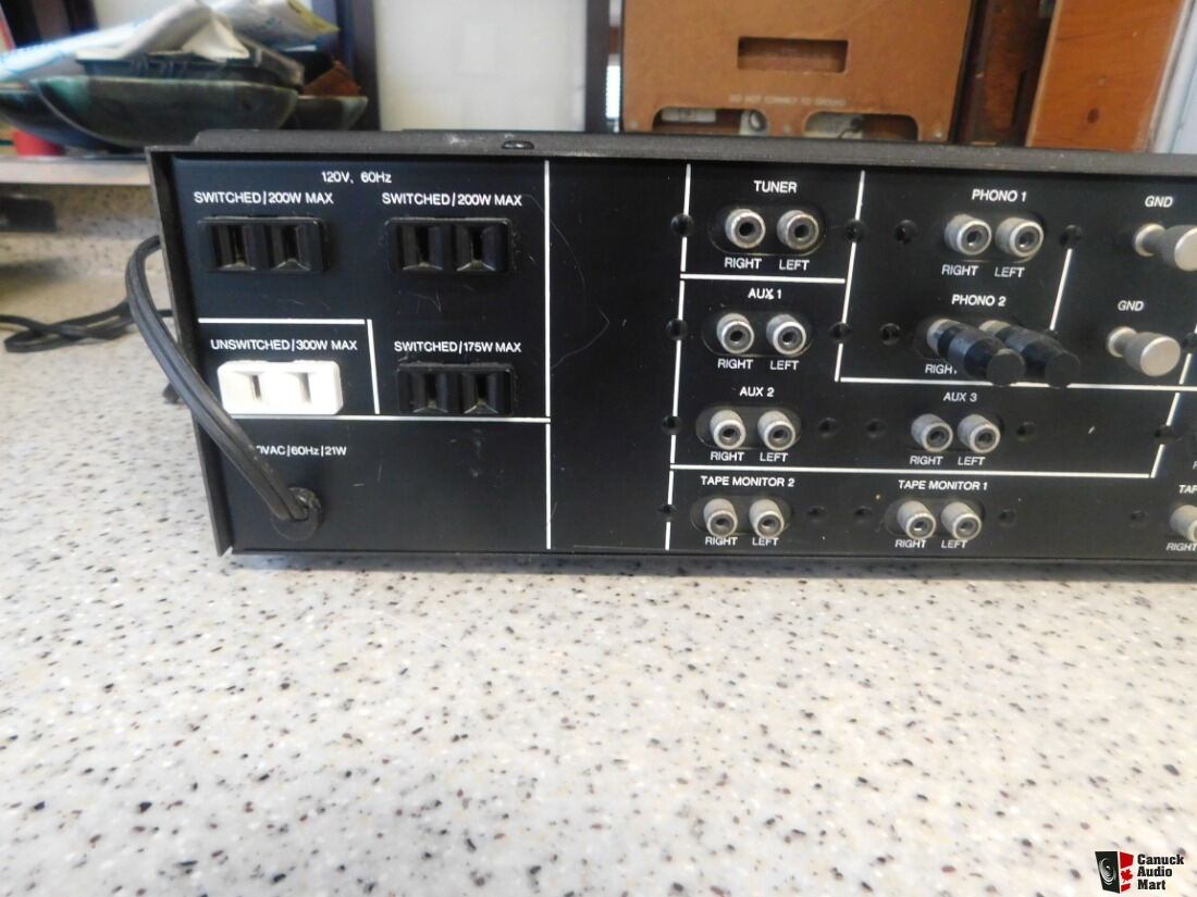 HARMAN KARDON CITATION 17 Preamp with Original Technical Manual Working ...