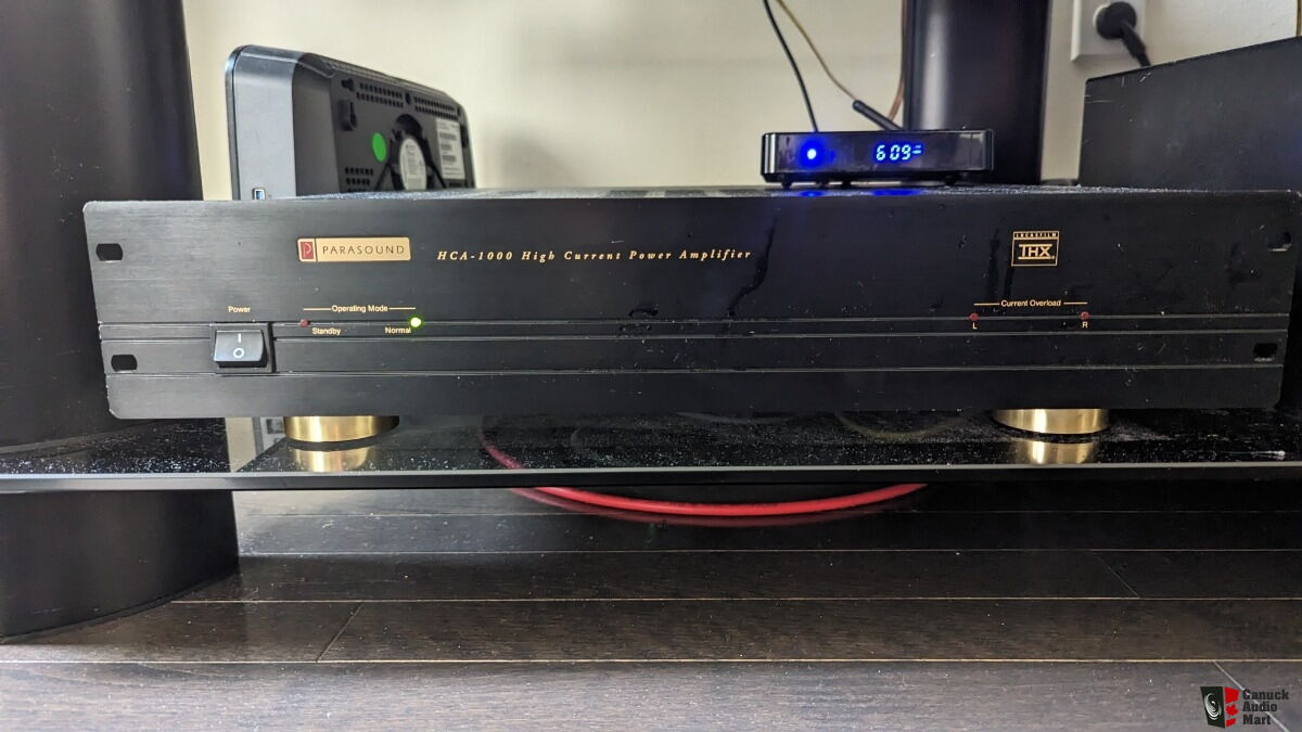 Parasound HCA 1000 power amplifier Photo #4672126 - US Audio Mart