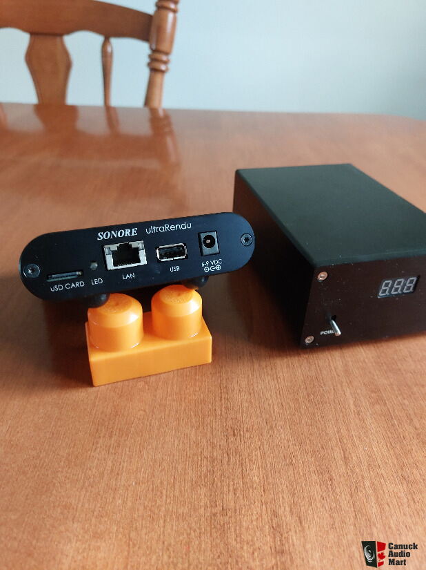 Sonore UltraRendu streamer/network bridge and Linear Power Supply Photo ...