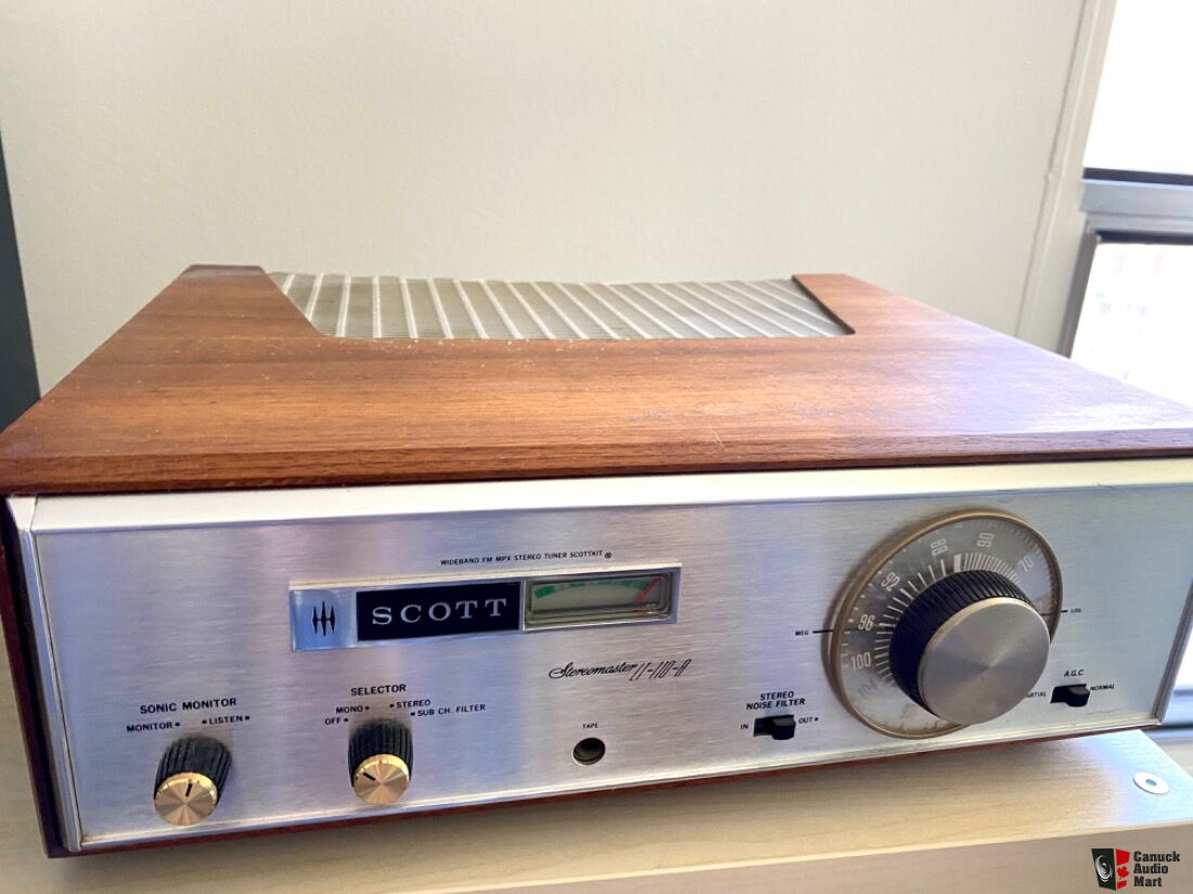 H H scott Wood case Mahogany Photo #4676865 - US Audio Mart