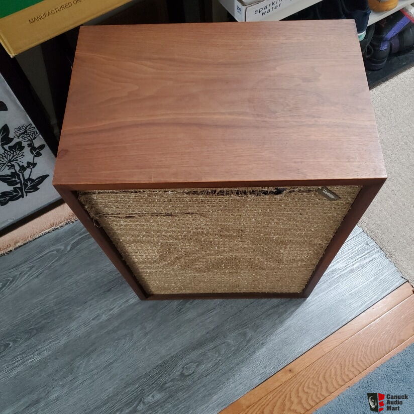 Tannoy 12" Red with Orange DUST COVER Pair with Original Crossovers in ...