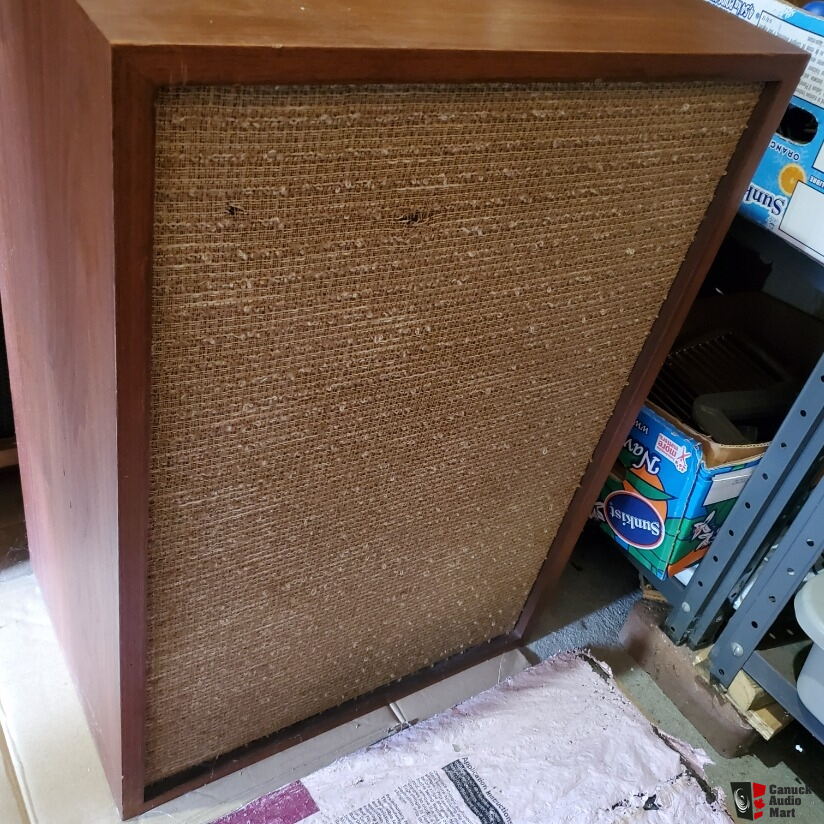 Tannoy 12" Red with Orange DUST COVER Pair with Original Crossovers in ...