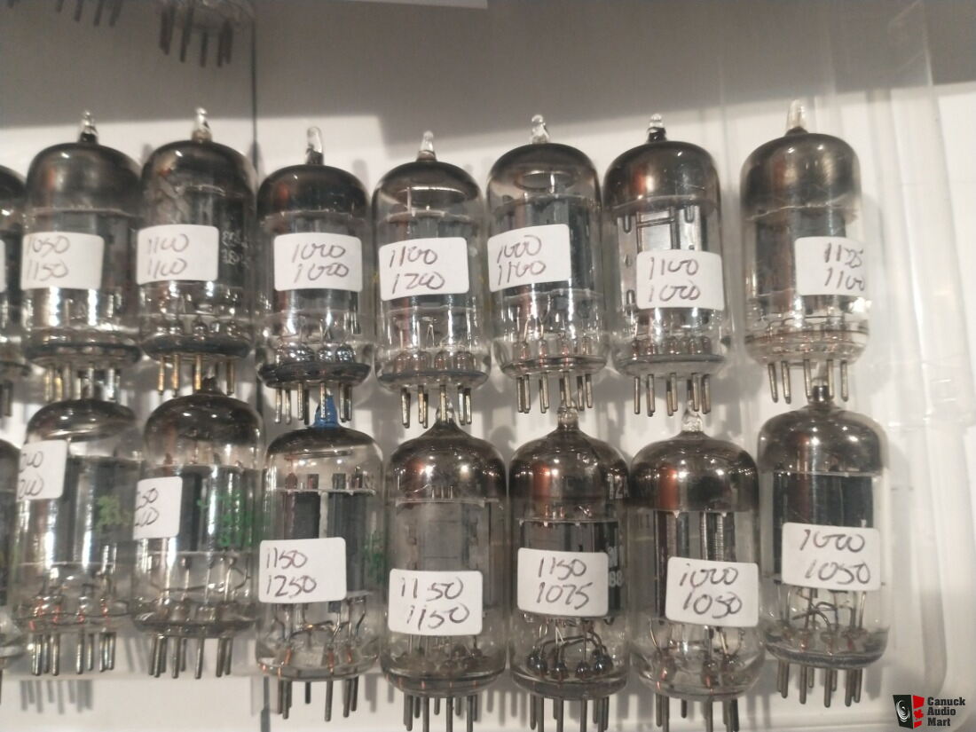 Large Lot of 30 12ax7 Tubes Photo #4681076 - Canuck Audio Mart