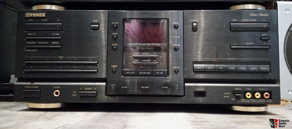 Vintage Fisher stereo. Tape, cd player, amp receiver Photo #4682044 ...
