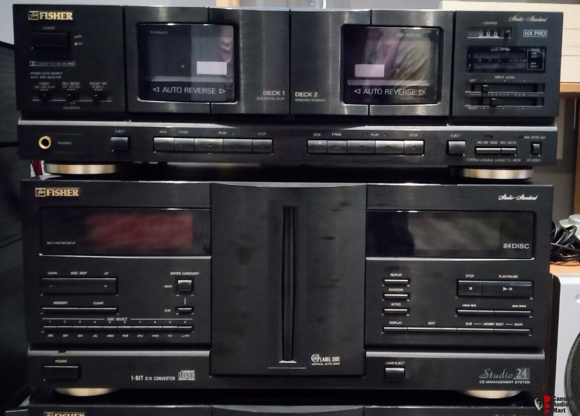 Vintage Fisher stereo. Tape, cd player, amp receiver Photo #4682044 ...