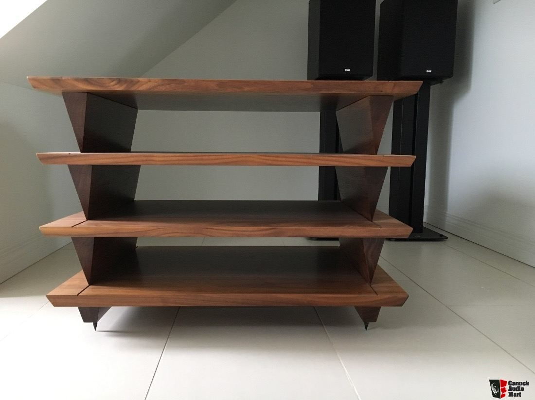 IsoBlue Special Branch Walnut Rack For Sale - Canuck Audio Mart
