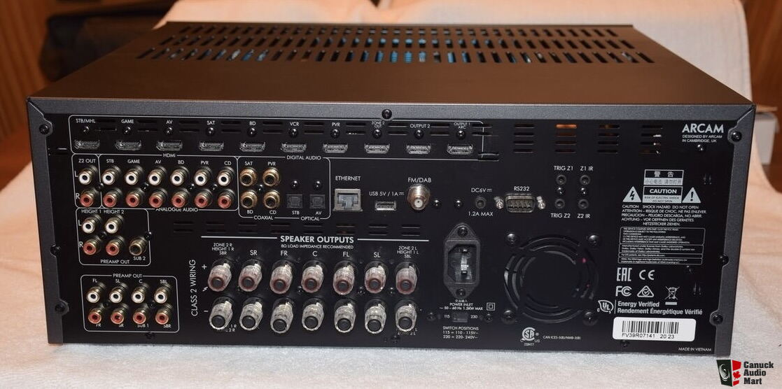 Arcam AVR 390 Home Theatre Receiver Photo #4690026 - Canuck Audio Mart