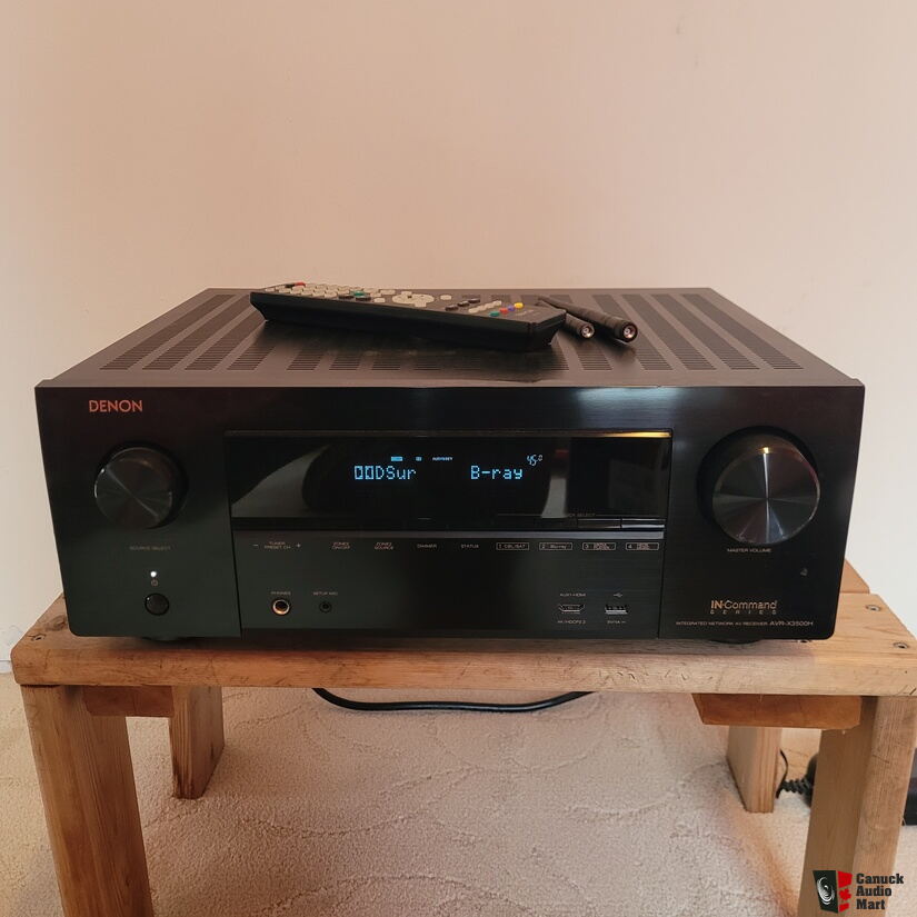 Denon AVR-X3500H 4K 7.2 Dolby Atmos Receiver Photo #4691637 - Canuck ...