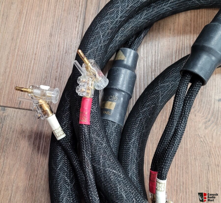 Kimber Monocle XL Series Speaker Cables (8ft SPD to BAN): Excellent ...