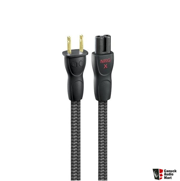 AudioQuest NRG-X2 6ft Power Cable - NEW Dealer Ad - Canuck Audio Mart
