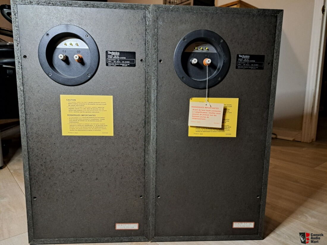 Technics SB-X3 Linear Phase 3-way Speakers Vintage Photo #4692814 ...
