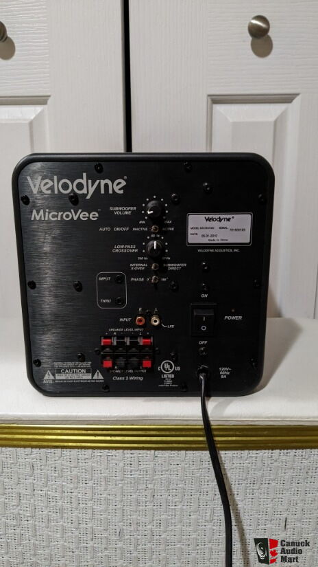 Velodyne Microvee subwoofer Photo #4694413 - Canuck Audio Mart