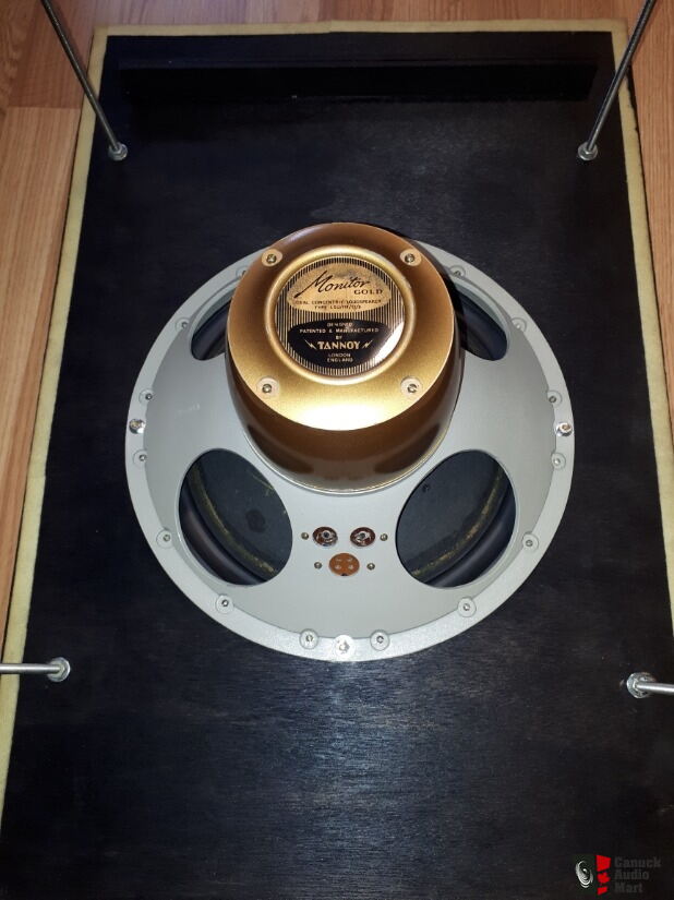 Tannoy .. Lockwood Academy2 cabinets loaded with .. 12'' Monitor Gold ...