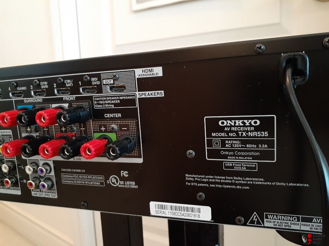 Excellent Onkyo 5.2 4K-Ultra HDMI Built-in Bluetooth Wifi 2-Zone ...