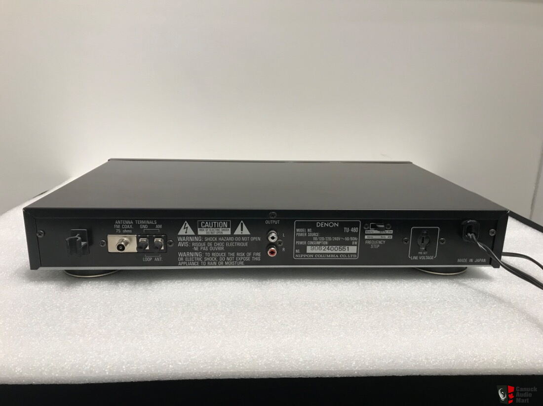Denon TU 460 Stereo Tuner Photo #4697387 - Canuck Audio Mart