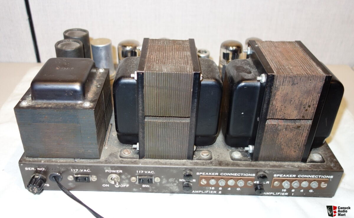 Eico HF89 tube power amplifier with EL34 Photo #4697986 - Canuck Audio Mart
