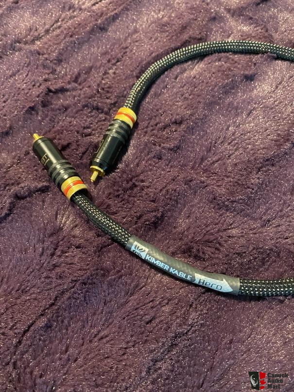 Kimber Hero 0.5m RCA cable Photo #4699502 - Canuck Audio Mart