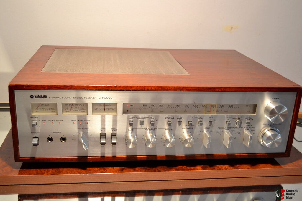 BEAUTIFUL YAMAHA CR-2020 RECEIVER / AMP * SERVICED, SUPERB SOUND ...