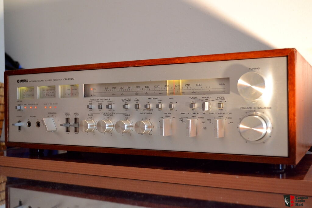 BEAUTIFUL YAMAHA CR-2020 RECEIVER / AMP * SERVICED, SUPERB SOUND ...