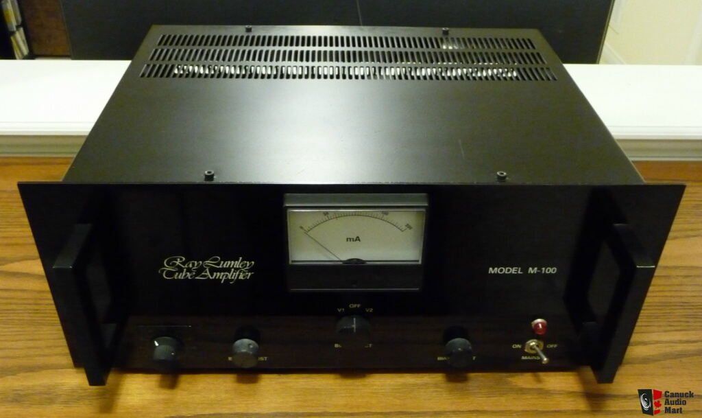 Ray Lumley M-100 tube mono power amplifiers – NEAR MINT !!! Photo ...