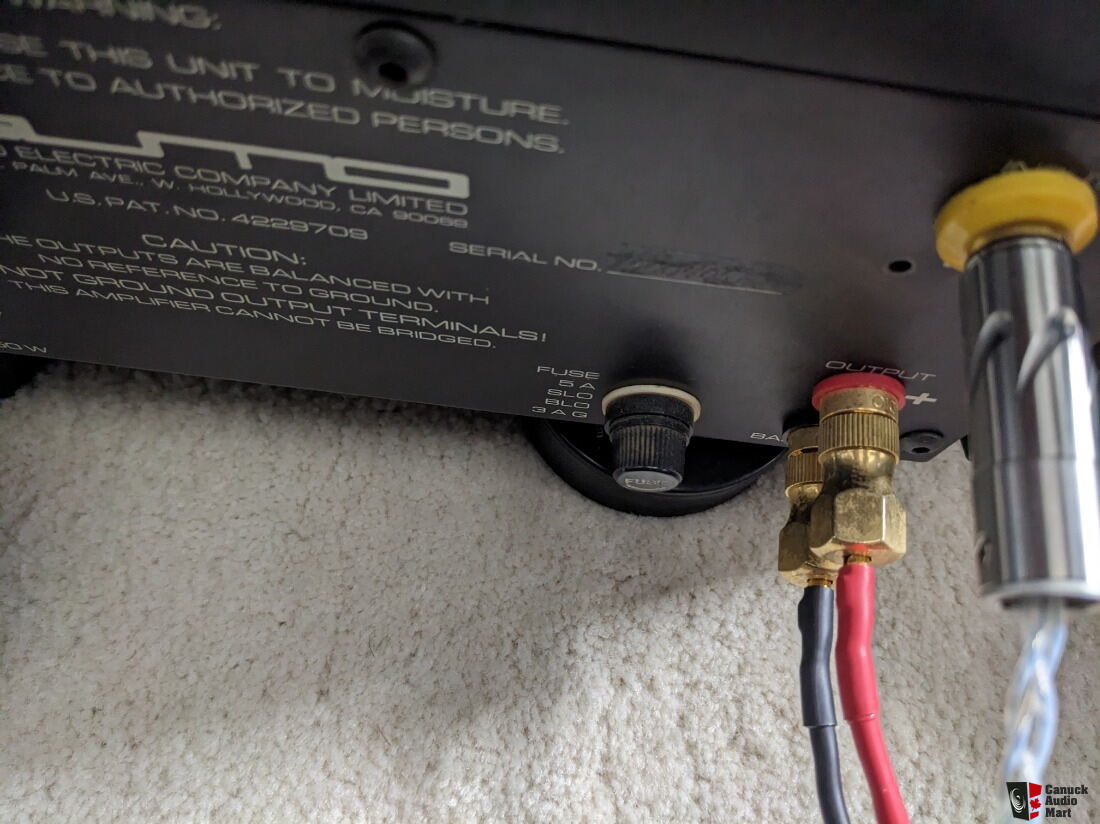 Very rare Sumo Electra Preamp and Sumo the Nine pure class A Power ...