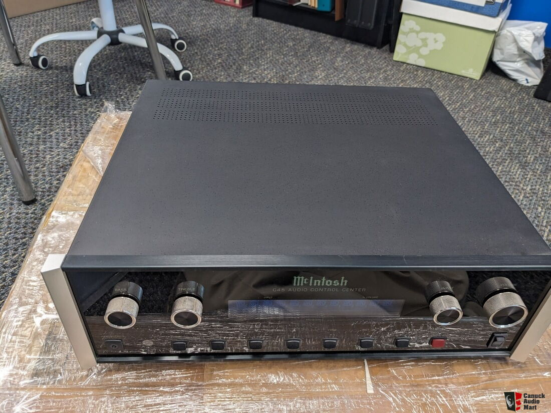 McIntosh C45 Preamplifier / Audio Control Center 5.1 Photo #4701986 ...