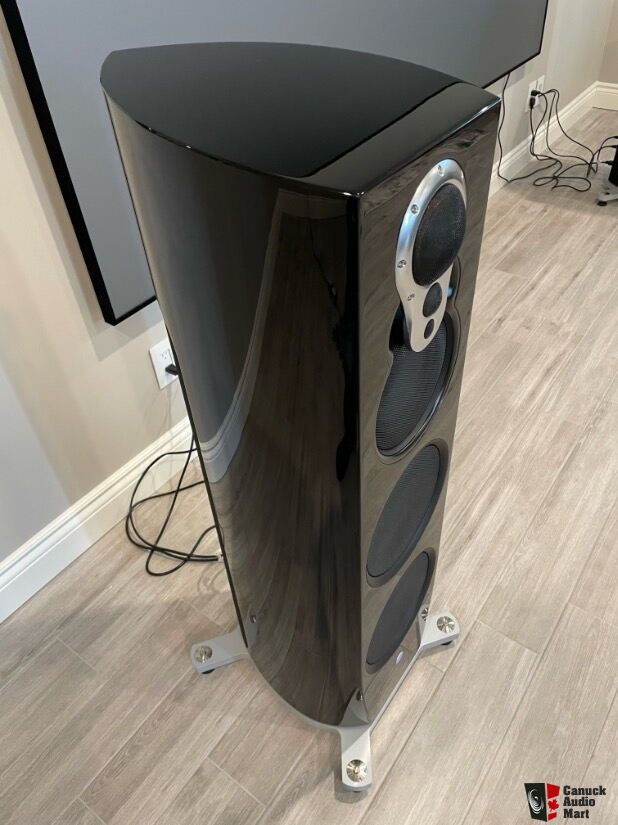 Linn Klimax 350 Speakers - ORGANIK - Gloss Black - Mint Photo #4704497 ...