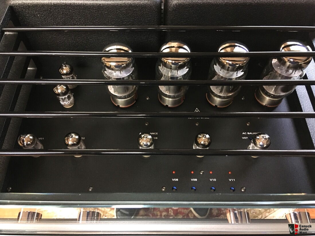 VAC Sigma 160i Special Edition Silver Integrated Tube Amp with MM Phono ...