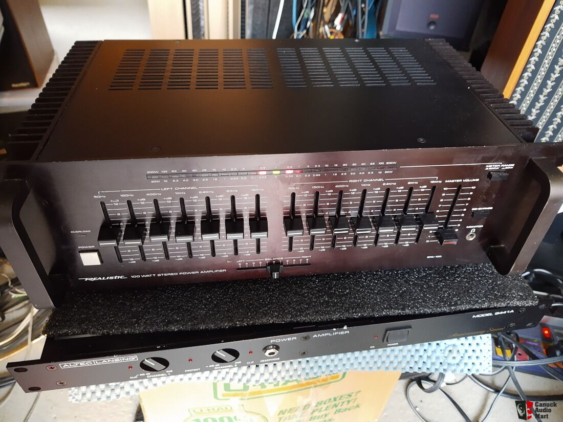 Realistic SPA-100 Stereo Power Amp Photo #4706067 - US Audio Mart