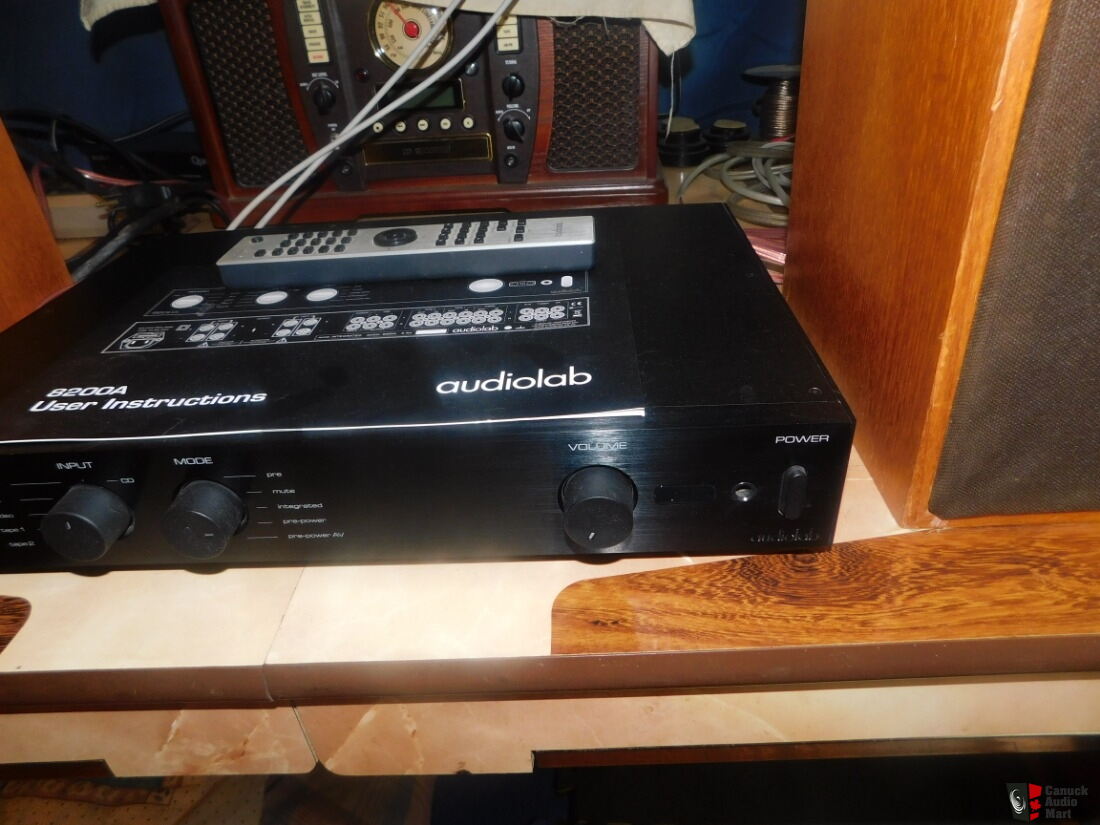 Audiolab 8200A Integrated Amplifier with Remote & Manual Photo #4706634 ...