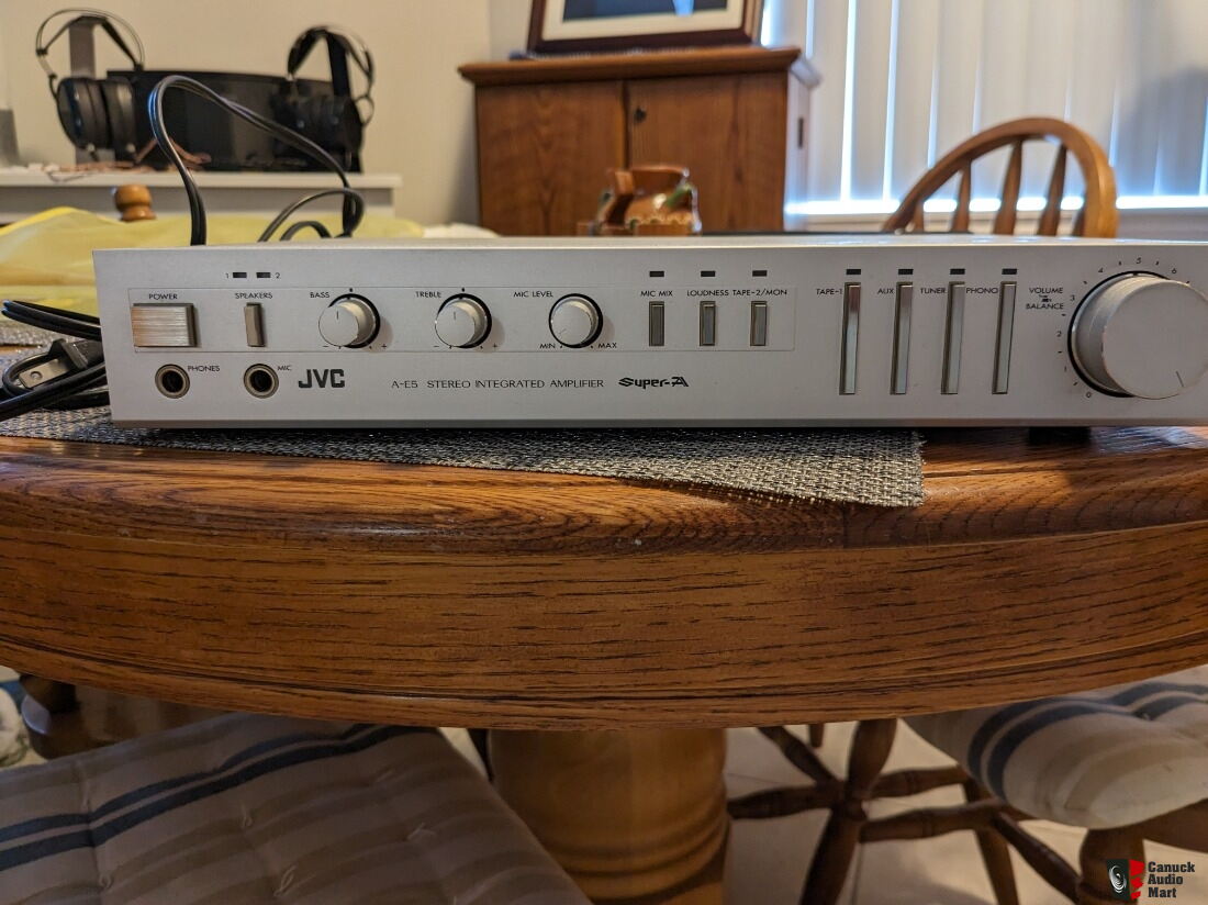 JVC AE-5 Super A Amplifier Photo #4707824 - Canuck Audio Mart