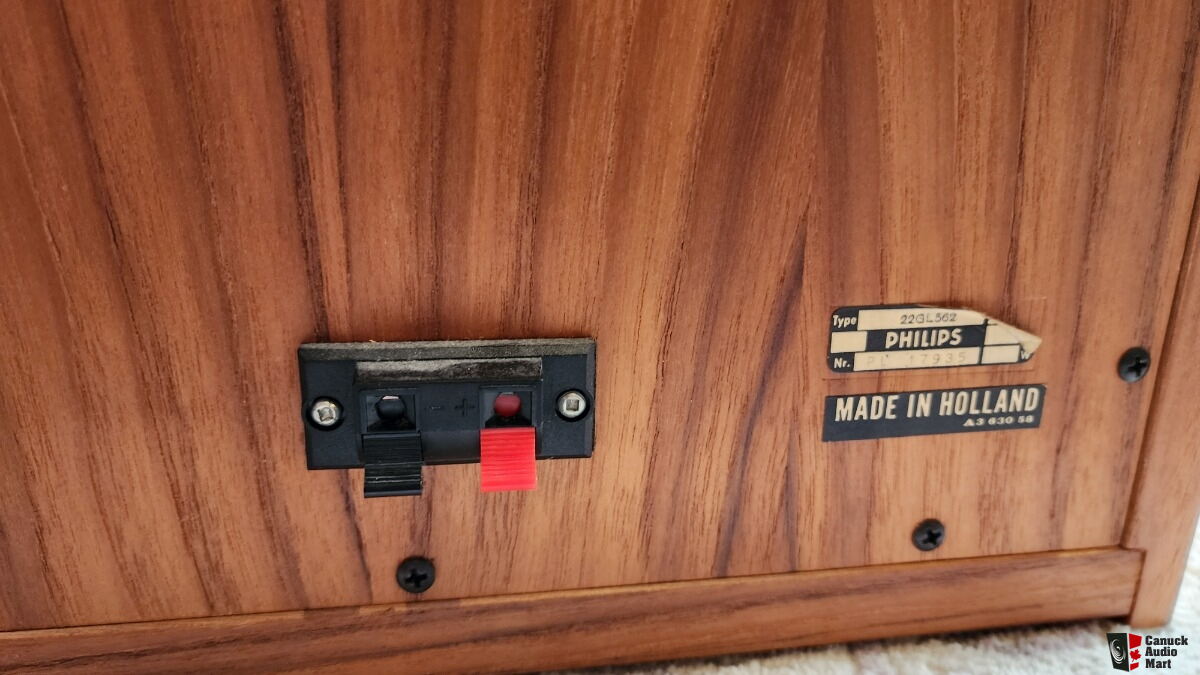 Vintage Philips 22GL562 Speakers Photo #4708043 - US Audio Mart