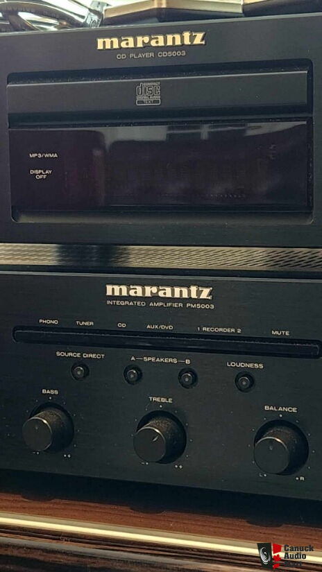 Marantz integrated amp, and CD set, with remotes